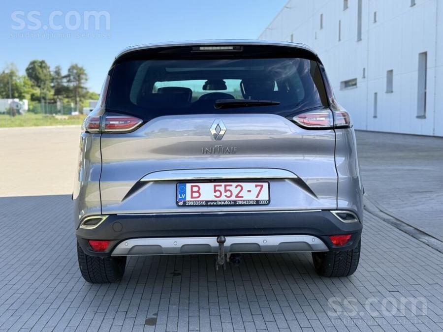 Pelēks Renault Espace 2016 Rēzekne, ar dzinēja tilpumu 1.60 L un nobraukumu 330 tūkst. km par 8990 €, foto 7 vietnē AUTOMOTO.COM.LV