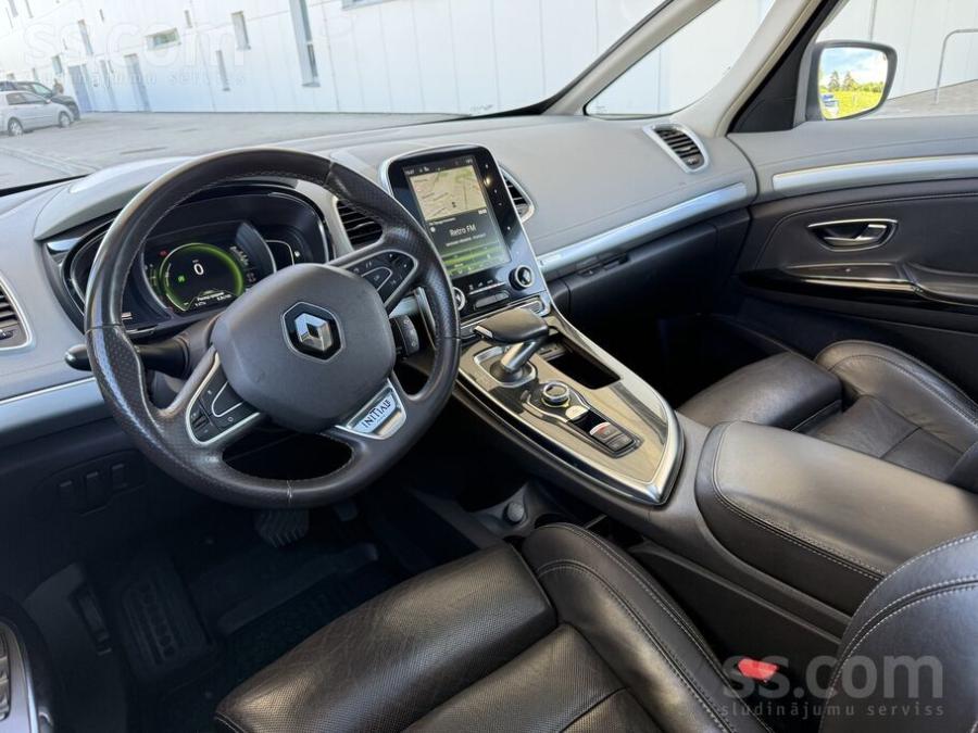 Pelēks Renault Espace 2016 Rēzekne, ar dzinēja tilpumu 1.60 L un nobraukumu 330 tūkst. km par 8990 €, foto 12 vietnē AUTOMOTO.COM.LV