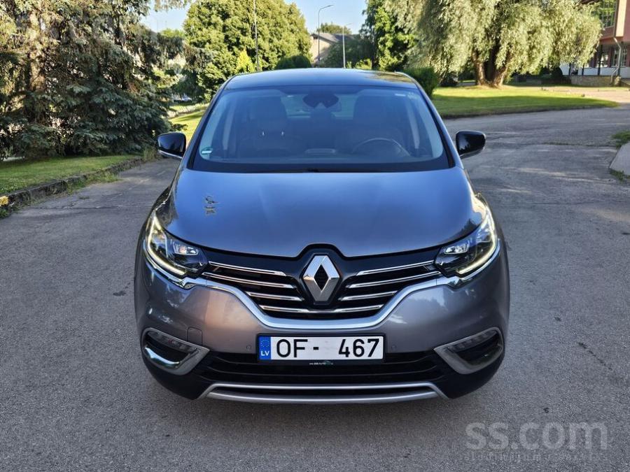 Pelēks Renault Espace 2016 Jēkabpils, ar dzinēja tilpumu 1.60 L un nobraukumu 220 tūkst. km par 10990 €, foto 3 vietnē AUTOMOTO.COM.LV