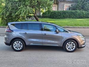 Pelēks Renault Espace 2016 Jēkabpils, ar dzinēja tilpumu 1.60 L un nobraukumu 220 tūkst. km par 10990 €, foto 6 vietnē AUTOMOTO.COM.LV