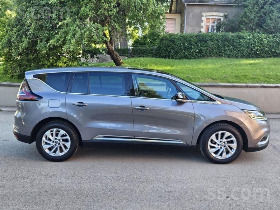 Pelēks Renault Espace 2016 Jēkabpils, ar dzinēja tilpumu 1.60 L un nobraukumu 220 tūkst. km par 10990 €, foto 6 vietnē AUTOMOTO.COM.LV