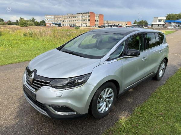 Pelēks Renault Espace 2016 Šauļi, ar dzinēja tilpumu 1.60 L un nobraukumu 194 tūkst. km par 8950 €, foto 1 vietnē AUTOMOTO.COM.LV