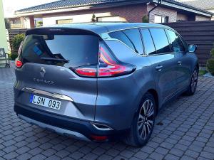 Grey Renault Espace 2016 in Kaunas, with an engine capacity of 1.60 L and mileage of 268 thousand km for 9600 €, photo 5 on AUTOMOTO.COM.LV