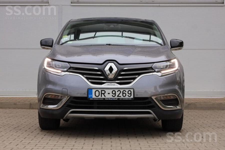 Grey Renault Espace 2016 in Riga, with an engine capacity of 1.60 L and mileage of 217 thousand km for 12995 €, photo 4 on AUTOMOTO.COM.LV
