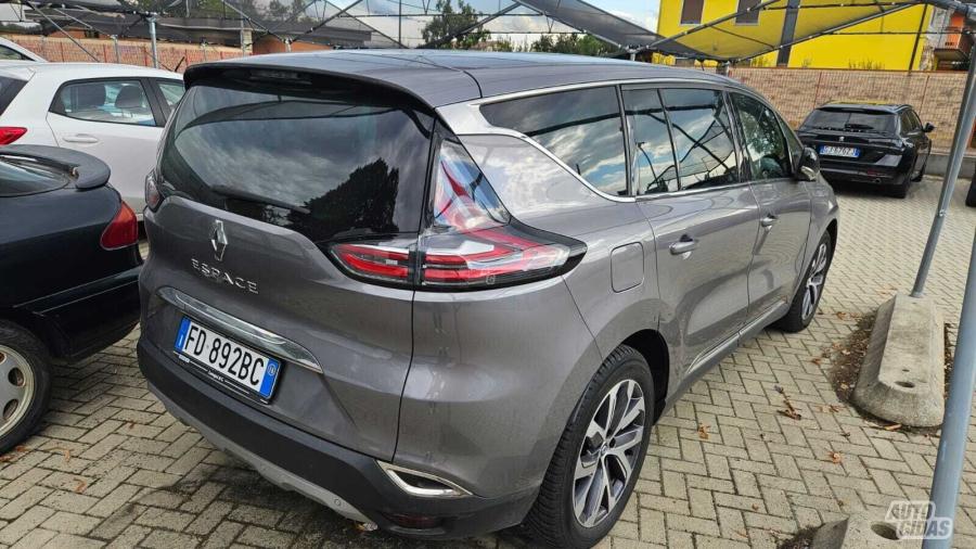 Pelēks Renault Espace 2016 Širvintos, ar dzinēja tilpumu 1.60 L un nobraukumu 313 tūkst. km par 6700 €, foto 5 vietnē AUTOMOTO.COM.LV