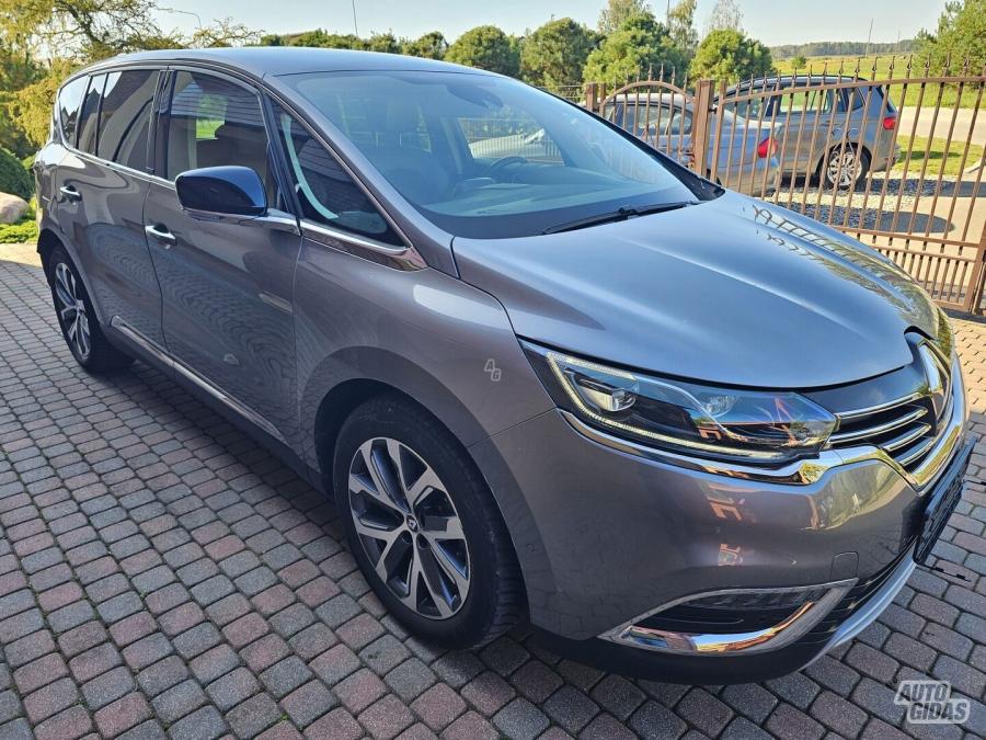 Pelēks Renault Espace 2016 Širvintos, ar dzinēja tilpumu 1.60 L un nobraukumu 313 tūkst. km par 6700 €, foto 10 vietnē AUTOMOTO.COM.LV
