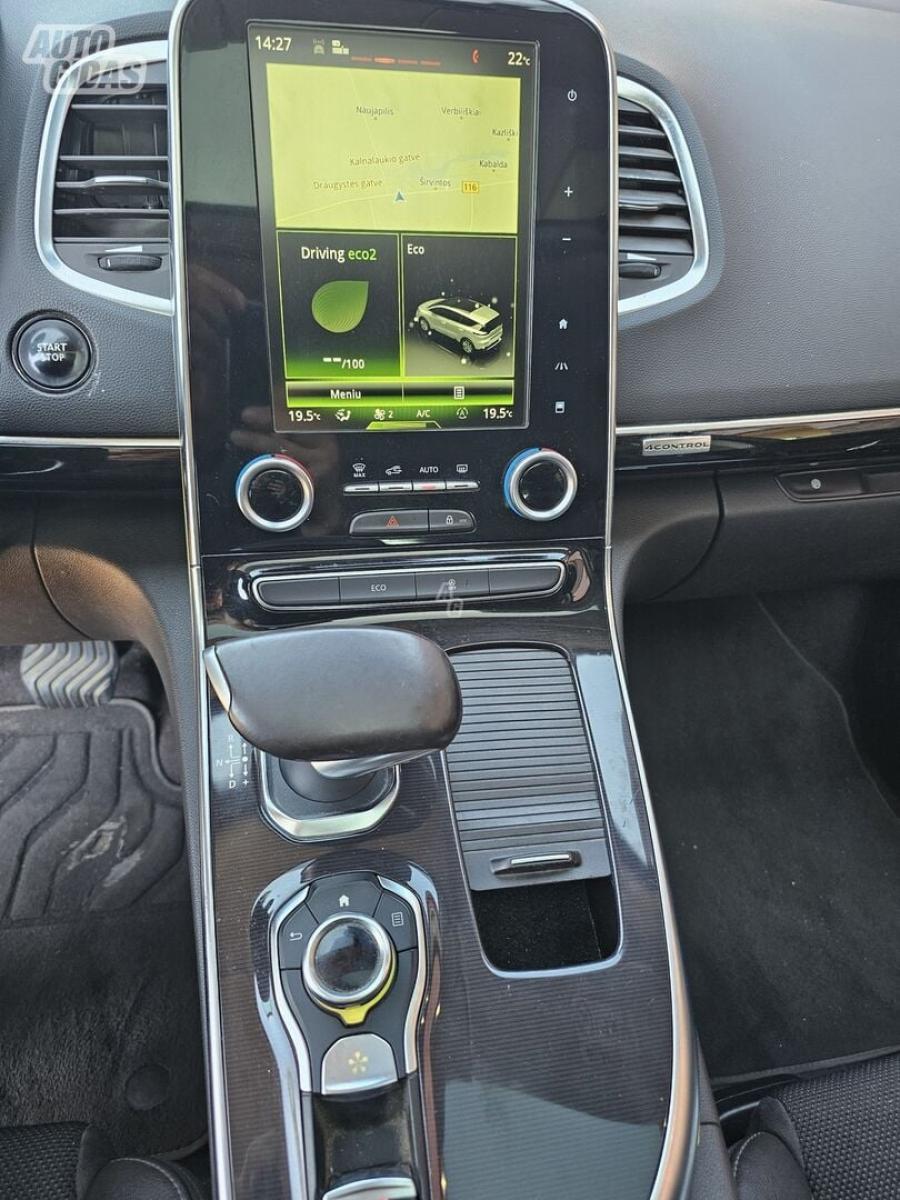Pelēks Renault Espace 2016 Širvintos, ar dzinēja tilpumu 1.60 L un nobraukumu 313 tūkst. km par 6700 €, foto 26 vietnē AUTOMOTO.COM.LV