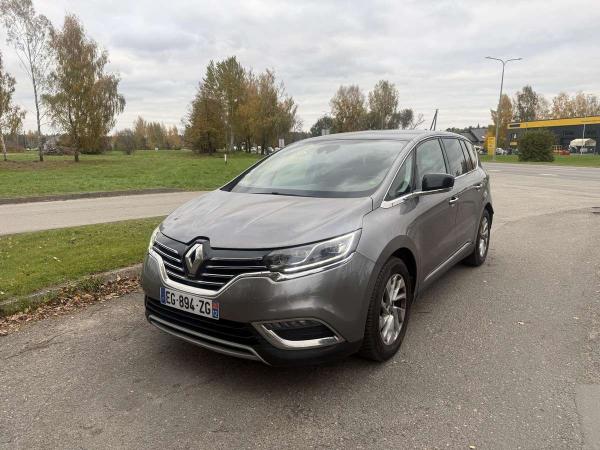 Pelēks Renault Espace 2016 Tauragė, ar dzinēja tilpumu 1.60 L un nobraukumu 200 tūkst. km par 7500 €, foto 3 vietnē AUTOMOTO.COM.LV