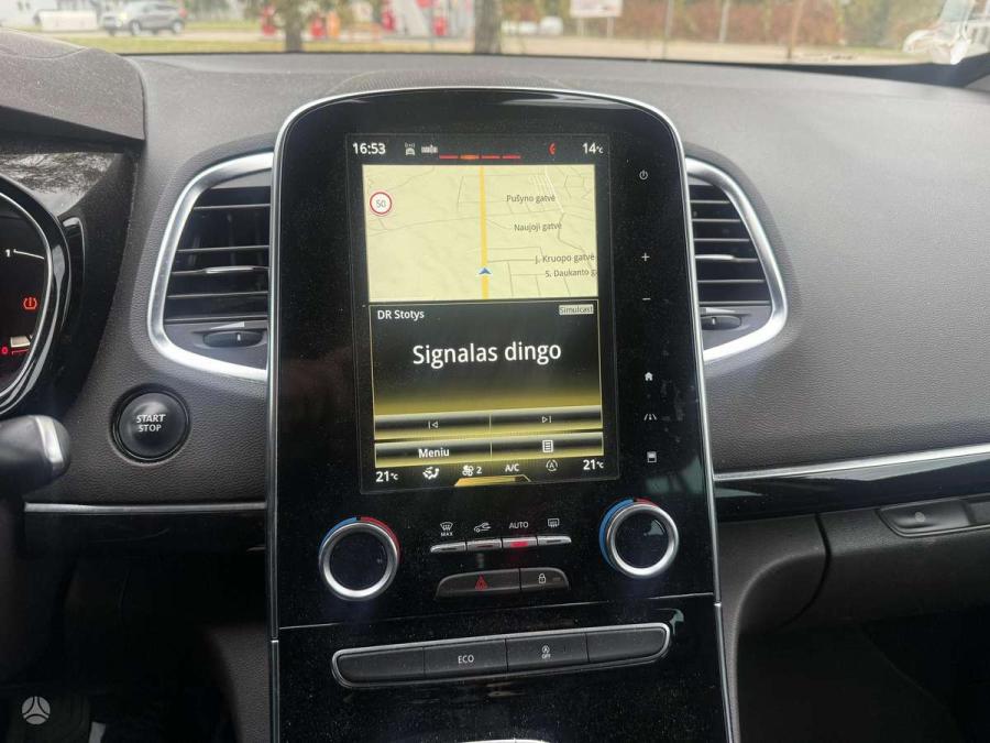 Grey Renault Espace 2016 in Taurage, with an engine capacity of 1.60 L and mileage of 200 thousand km for 7500 €, photo 17 on AUTOMOTO.COM.LV