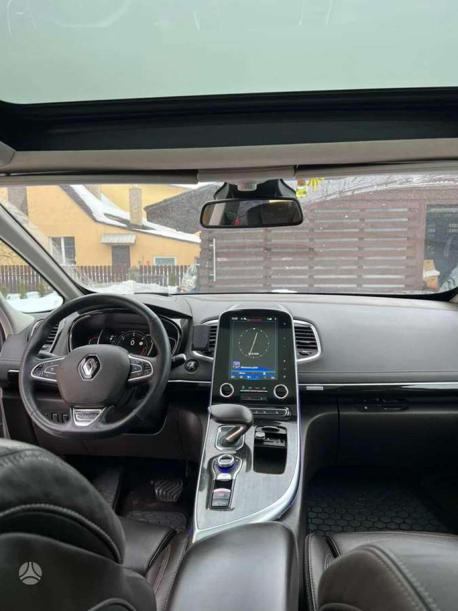 Pelēks Renault Espace 2017 Viļņa, ar dzinēja tilpumu 1.60 L un nobraukumu 230 tūkst. km par 11900 €, foto 9 vietnē AUTOMOTO.COM.LV
