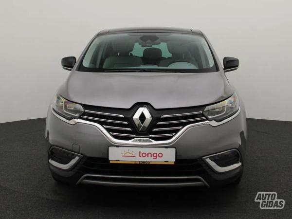 Grey Renault Espace 2017 in Vilnius, with an engine capacity of 1.60 L and mileage of 232 thousand km for 11799 €, photo 3 on AUTOMOTO.COM.LV