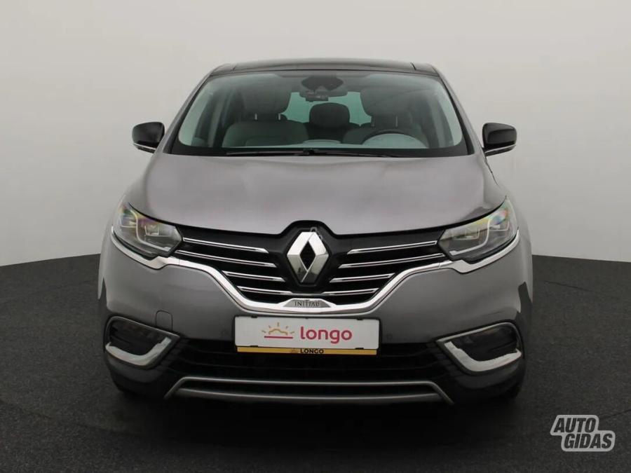 Grey Renault Espace 2017 in Vilnius, with an engine capacity of 1.60 L and mileage of 232 thousand km for 11799 €, photo 4 on AUTOMOTO.COM.LV