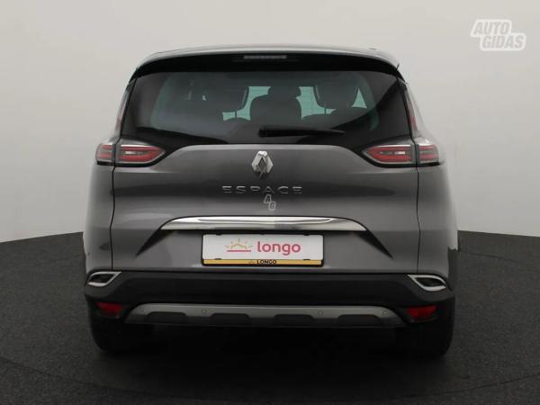 Grey Renault Espace 2017 in Vilnius, with an engine capacity of 1.60 L and mileage of 232 thousand km for 11799 €, photo 5 on AUTOMOTO.COM.LV