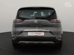 Grey Renault Espace 2017 in Vilnius, with an engine capacity of 1.60 L and mileage of 232 thousand km for 11799 €, photo 6 on AUTOMOTO.COM.LV