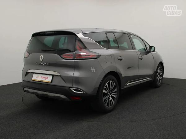 Grey Renault Espace 2017 in Vilnius, with an engine capacity of 1.60 L and mileage of 232 thousand km for 11799 €, photo 8 on AUTOMOTO.COM.LV