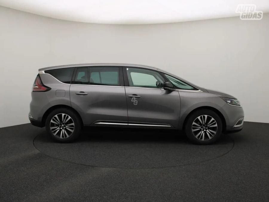 Grey Renault Espace 2017 in Vilnius, with an engine capacity of 1.60 L and mileage of 232 thousand km for 11799 €, photo 10 on AUTOMOTO.COM.LV