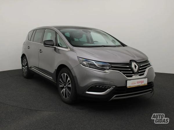 Grey Renault Espace 2017 in Vilnius, with an engine capacity of 1.60 L and mileage of 232 thousand km for 11799 €, photo 10 on AUTOMOTO.COM.LV