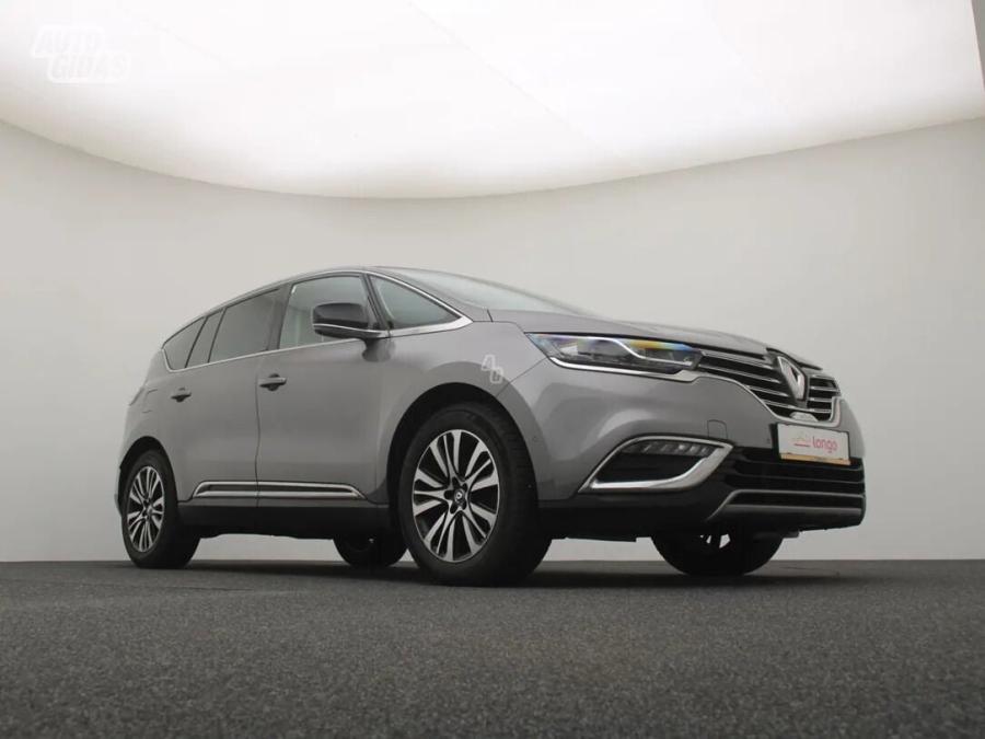 Grey Renault Espace 2017 in Vilnius, with an engine capacity of 1.60 L and mileage of 232 thousand km for 11799 €, photo 12 on AUTOMOTO.COM.LV