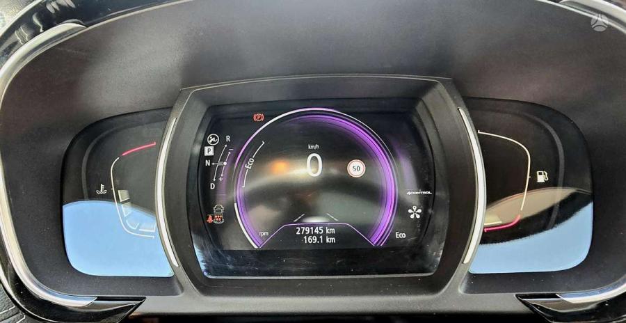 Pelēks Renault Espace 2017 Tauragė, ar dzinēja tilpumu 1.60 L un nobraukumu 270 tūkst. km par 9200 €, foto 16 vietnē AUTOMOTO.COM.LV