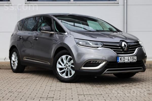 Pelēks Renault Espace 2017 Rīga, ar dzinēja tilpumu 1.60 L un nobraukumu 0 tūkst. km par 10495 €, foto 2 vietnē AUTOMOTO.COM.LV