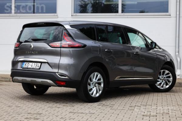 Pelēks Renault Espace 2017 Rīga, ar dzinēja tilpumu 1.60 L un nobraukumu 0 tūkst. km par 10495 €, foto 6 vietnē AUTOMOTO.COM.LV