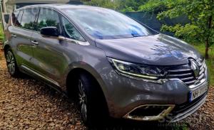 Grey Renault Espace 2017 in Riga, with an engine capacity of 1.60 L and mileage of 266 thousand km for 12300 €, photo  on AUTOMOTO.COM.LV