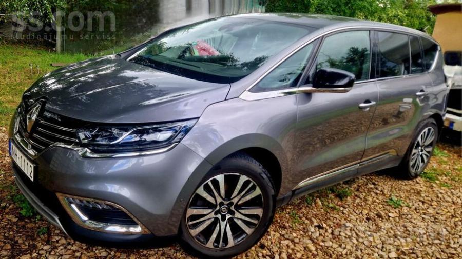 Pelēks Renault Espace 2017 Rīga, ar dzinēja tilpumu 1.60 L un nobraukumu 266 tūkst. km par 12300 €, foto 5 vietnē AUTOMOTO.COM.LV