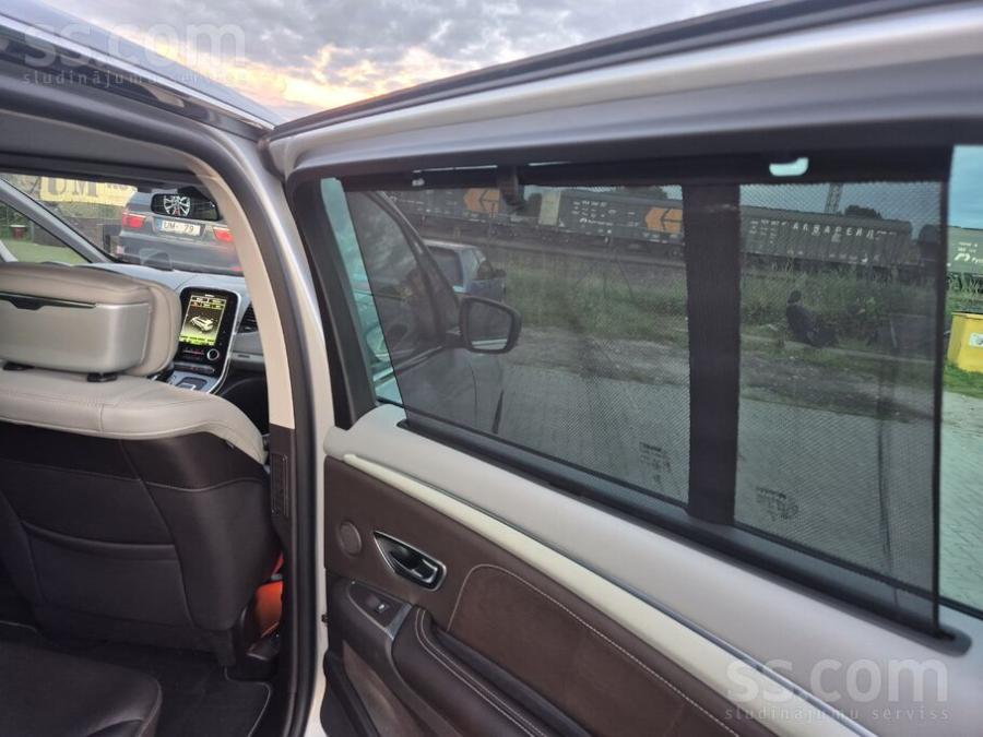 Grey Renault Espace 2017 in Liepaja, with an engine capacity of 1.60 L and mileage of 182 thousand km for 10600 €, photo 32 on AUTOMOTO.COM.LV