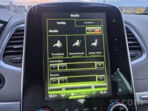 Grey Renault Espace 2017 in Liepaja, with an engine capacity of 1.60 L and mileage of 182 thousand km for 10600 €, photo 36 on AUTOMOTO.COM.LV