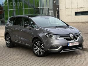 Grey Renault Espace 2017 in Jelgava, with an engine capacity of 1.60 L and mileage of 207 thousand km for 13990 €, photo 6 on AUTOMOTO.COM.LV