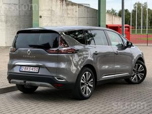 Grey Renault Espace 2017 in Jelgava, with an engine capacity of 1.60 L and mileage of 207 thousand km for 13990 €, photo 7 on AUTOMOTO.COM.LV