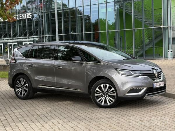 Grey Renault Espace 2017 in Jelgava, with an engine capacity of 1.60 L and mileage of 207 thousand km for 13990 €, photo 10 on AUTOMOTO.COM.LV