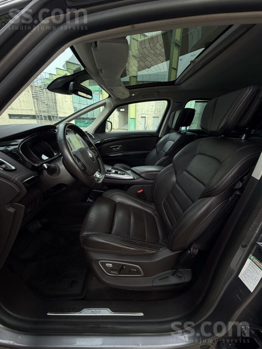 Grey Renault Espace 2017 in Jelgava, with an engine capacity of 1.60 L and mileage of 207 thousand km for 13990 €, photo 17 on AUTOMOTO.COM.LV