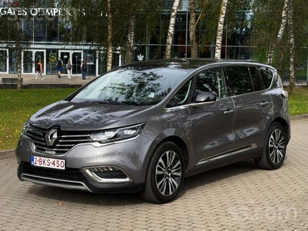 Серый Рено Эспейс 2017 в Елгава, объемом двигателя 1.60 л и пробегом 207 тыс. км за 13990 €, фото 1 на AUTOMOTO.COM.LV