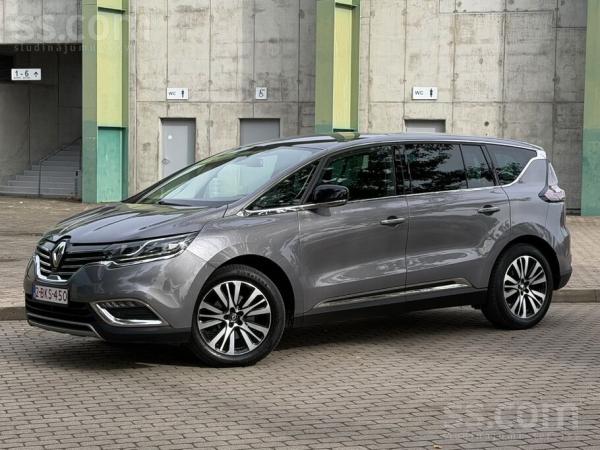 Серый Рено Эспейс 2017 в Елгава, объемом двигателя 1.60 л и пробегом 207 тыс. км за 13990 €, фото 9 на AUTOMOTO.COM.LV