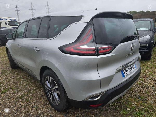 Pelēks Renault Espace 2018 Kauņa, ar dzinēja tilpumu 1.60 L un nobraukumu 146 tūkst. km par 12463 €, foto 5 vietnē AUTOMOTO.COM.LV