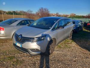 Grey Renault Espace 2018 in Panevezys, with an engine capacity of 1.60 L and mileage of 199 thousand km for 6700 €, photo  on AUTOMOTO.COM.LV