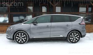 Grey Renault Espace 2018 in Riga, with an engine capacity of 1.60 L and mileage of 0 thousand km for 11650 €, photo 5 on AUTOMOTO.COM.LV