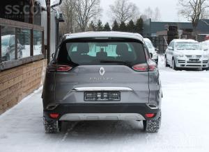 Grey Renault Espace 2018 in Riga, with an engine capacity of 1.60 L and mileage of 0 thousand km for 11650 €, photo 8 on AUTOMOTO.COM.LV