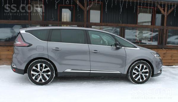 Pelēks Renault Espace 2018 Rīga, ar dzinēja tilpumu 1.60 L un nobraukumu 0 tūkst. km par 11650 €, foto 10 vietnē AUTOMOTO.COM.LV