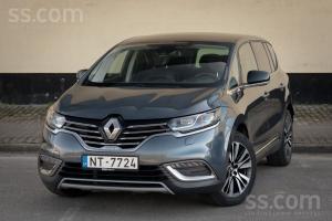 Grey Renault Espace 2018 in Talsi, with an engine capacity of 1.60 L and mileage of 260 thousand km for 12950 €, photo 4 on AUTOMOTO.COM.LV