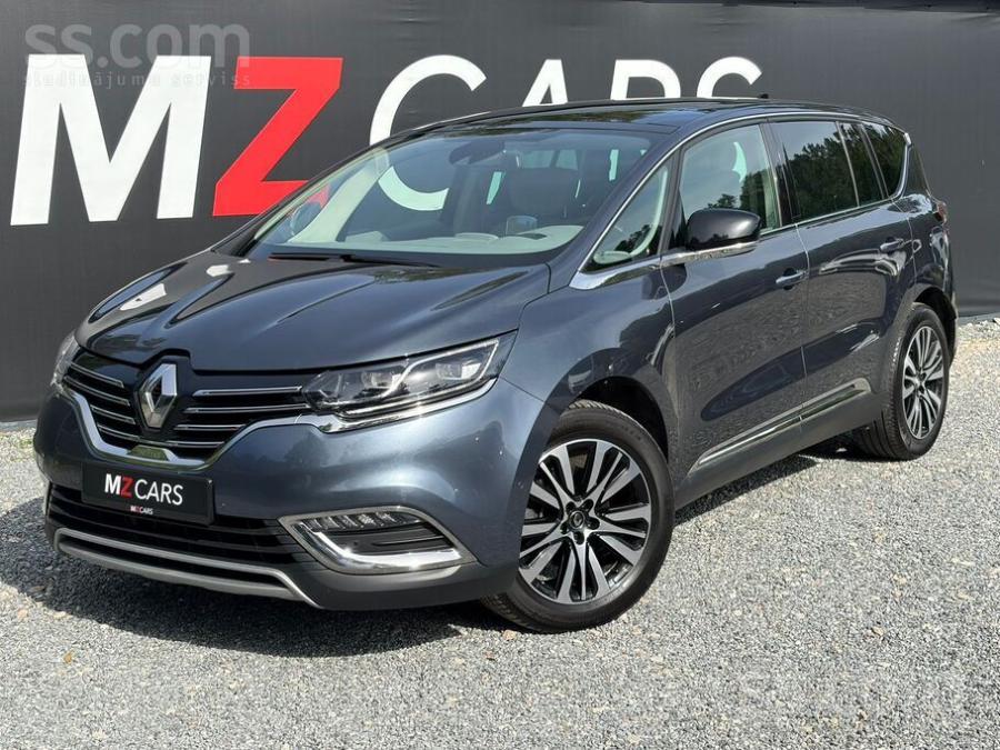 Grey Renault Espace 2018 in Riga, with an engine capacity of 1.60 L and mileage of 136 thousand km for 16990 €, photo 3 on AUTOMOTO.COM.LV
