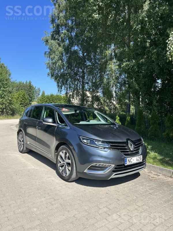 Pelēks Renault Espace 2018 Rīga, ar dzinēja tilpumu 1.60 L un nobraukumu 250 tūkst. km par 13500 €, foto 3 vietnē AUTOMOTO.COM.LV