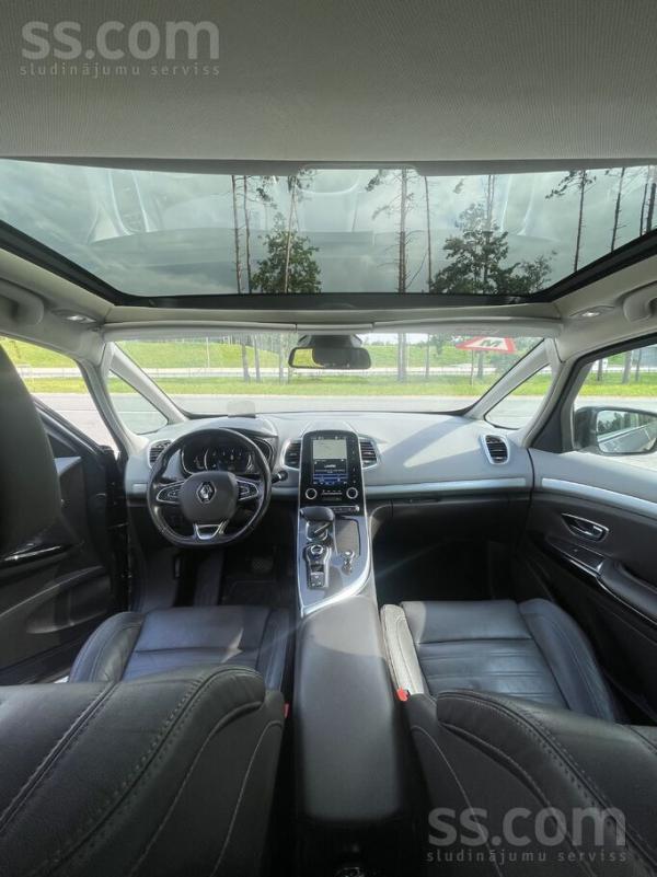 Pelēks Renault Espace 2018 Rīga, ar dzinēja tilpumu 1.60 L un nobraukumu 250 tūkst. km par 13500 €, foto 10 vietnē AUTOMOTO.COM.LV