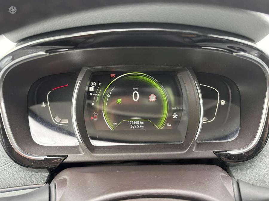 Pelēks Renault Espace 2018 Tauragė, ar dzinēja tilpumu 1.60 L un nobraukumu 176 tūkst. km par 9900 €, foto 16 vietnē AUTOMOTO.COM.LV