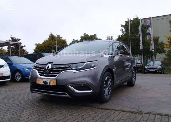 Grey Renault Espace 2019 in Kaunas, with an engine capacity of 1.80 L and mileage of 98 thousand km for 22194 €, photo 2 on AUTOMOTO.COM.LV