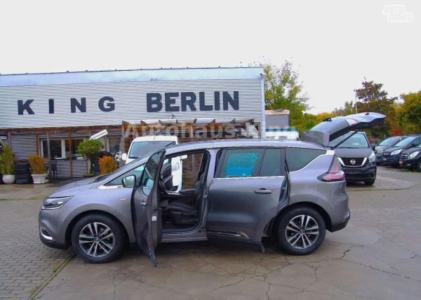 Grey Renault Espace 2019 in Kaunas, with an engine capacity of 1.80 L and mileage of 98 thousand km for 22194 €, photo 3 on AUTOMOTO.COM.LV
