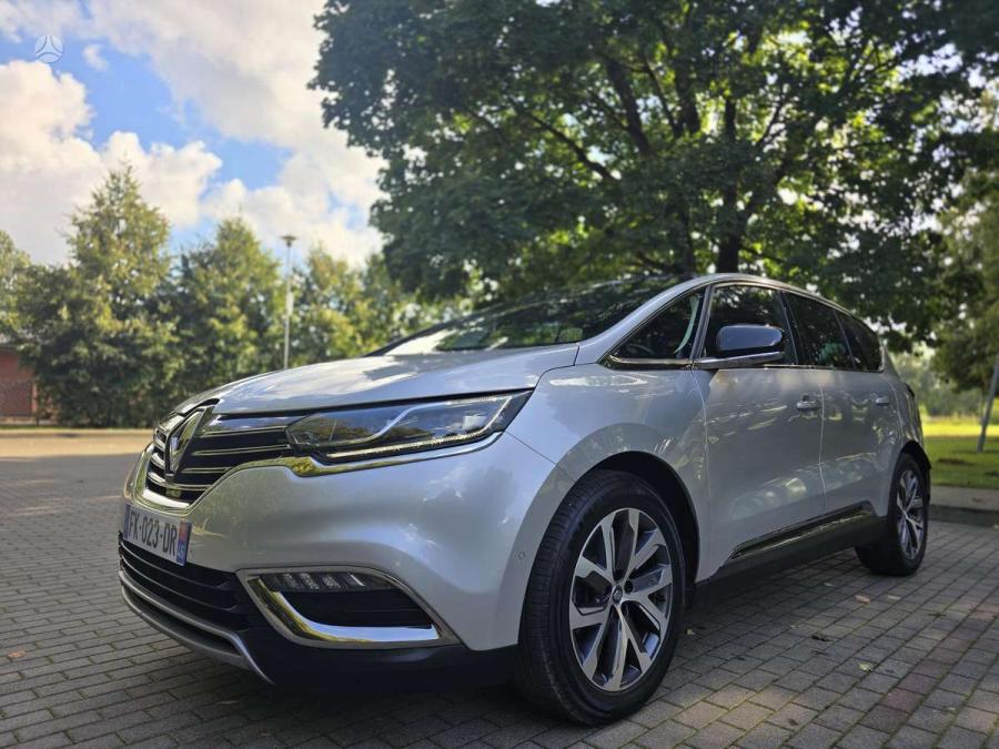 Серый Рено Эспейс 2019 в Таураге, объемом двигателя 2.00 л и пробегом 226 тыс. км за 12500 €, фото 14 на AUTOMOTO.COM.LV
