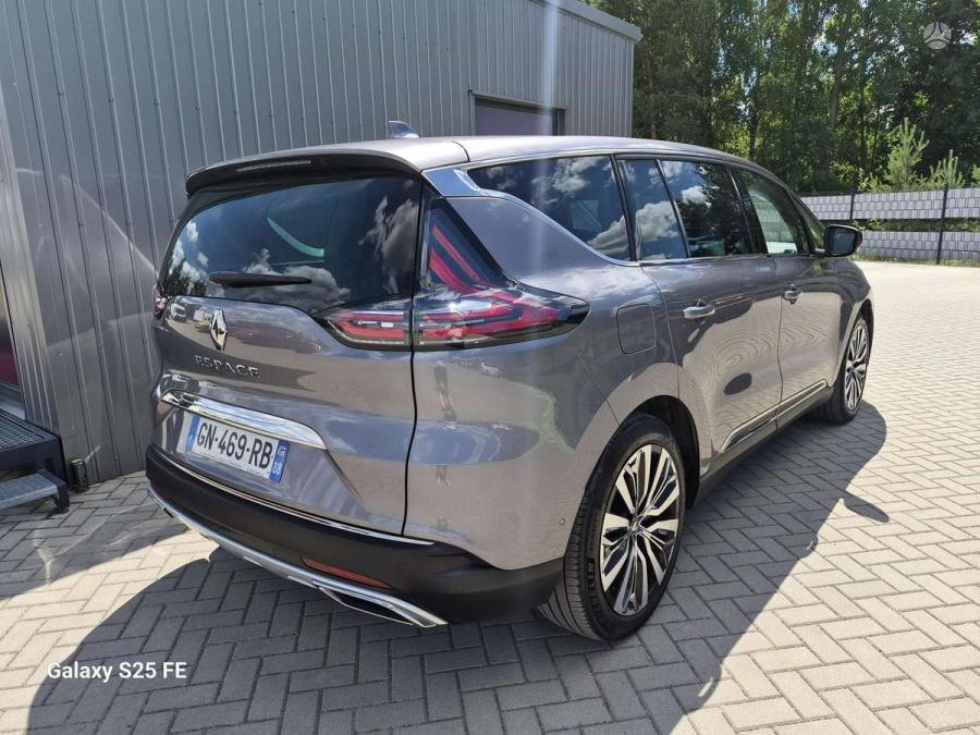 Серый Рено Эспейс 2023 в Таураге, объемом двигателя 2.00 л и пробегом 163 тыс. км за 19300 €, фото 5 на AUTOMOTO.COM.LV