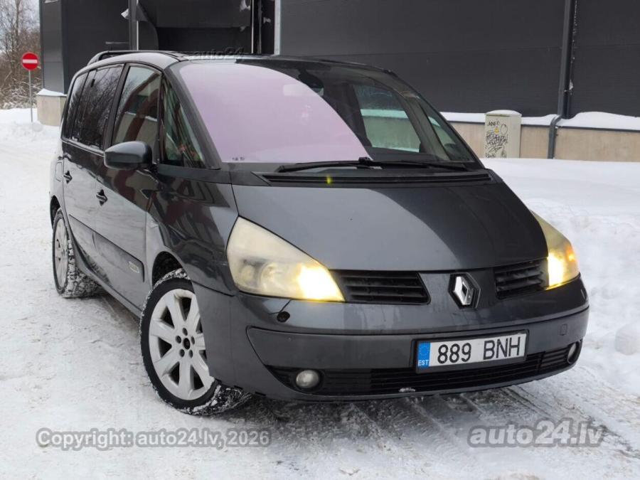 Pelēks Renault Espace 2003 Tallina, ar dzinēja tilpumu 2.20 L un nobraukumu 296 tūkst. km par 1998 €, foto 3 vietnē AUTOMOTO.COM.LV